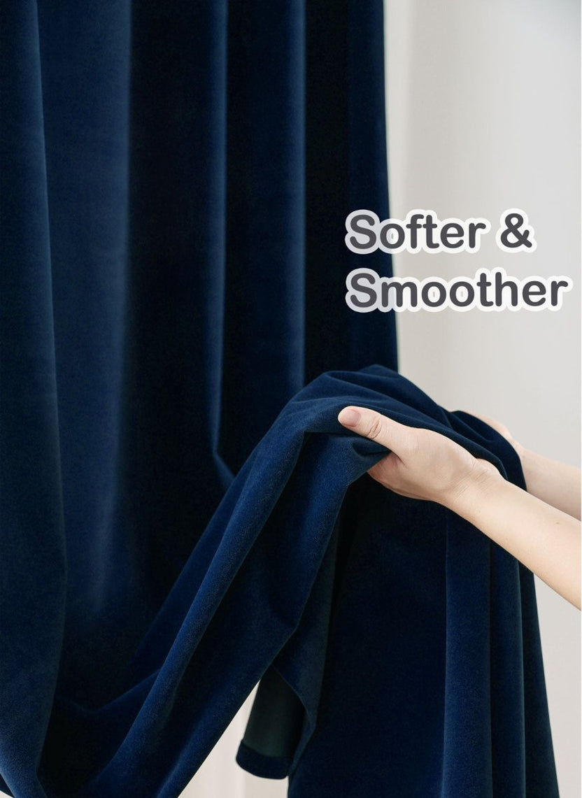 Joydeco Custom Velvet Curtains – Luxurious, Soft, and Elegant Window ...